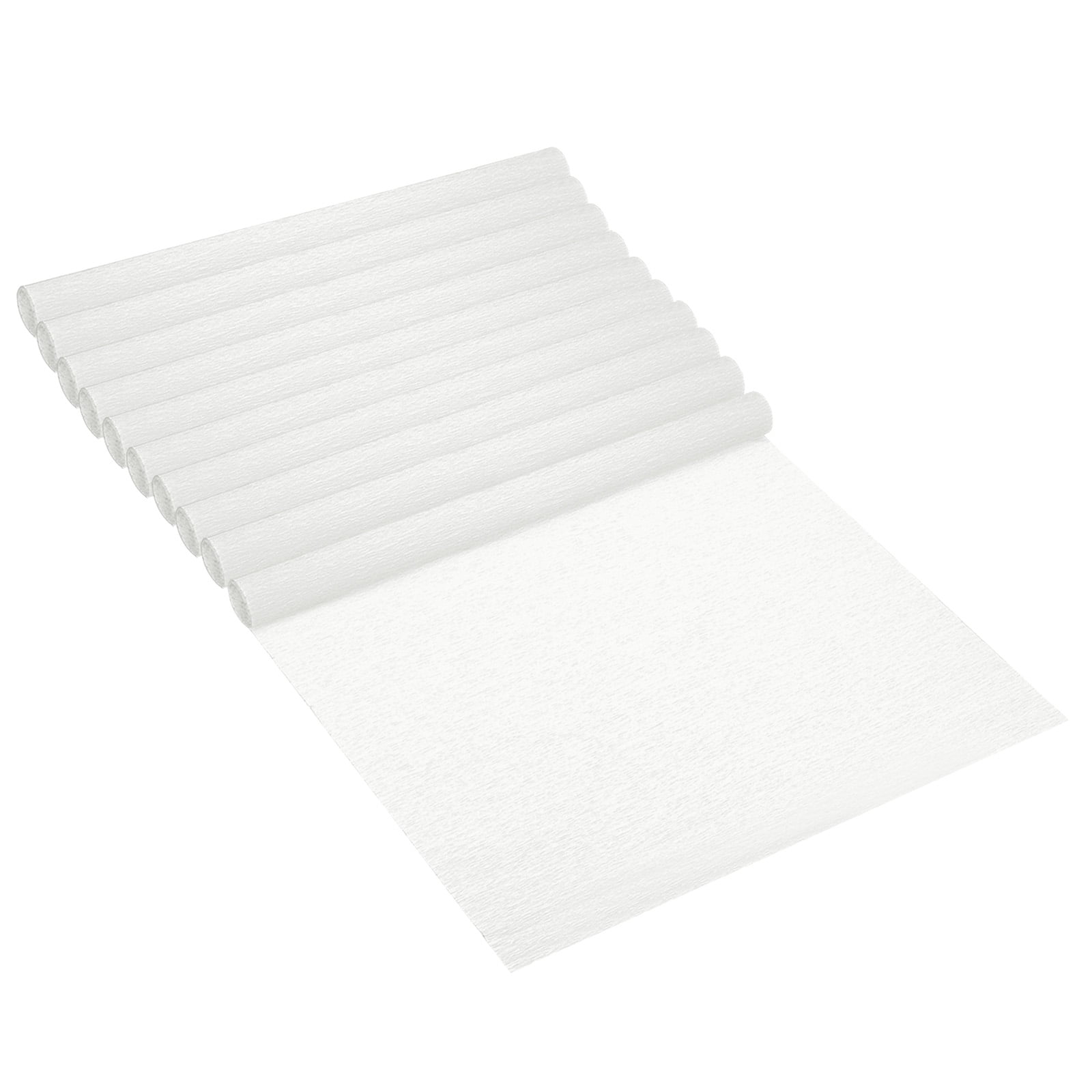 Uxcell 4.9ft Crepe Paper Roll, 10 Roll 20" Width Soft Paper Streamer ...