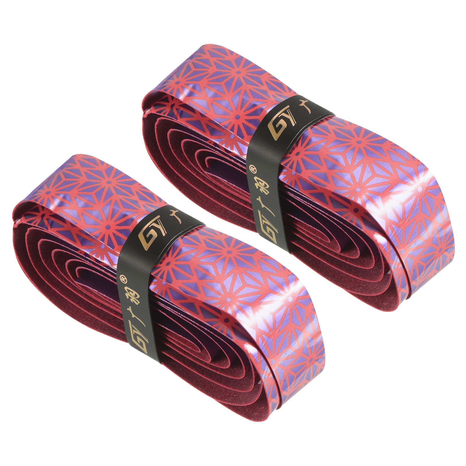 Uxcell 4.9ft NonSlip PU Racket Overgrip Grip Tape with Damping Ridges ...