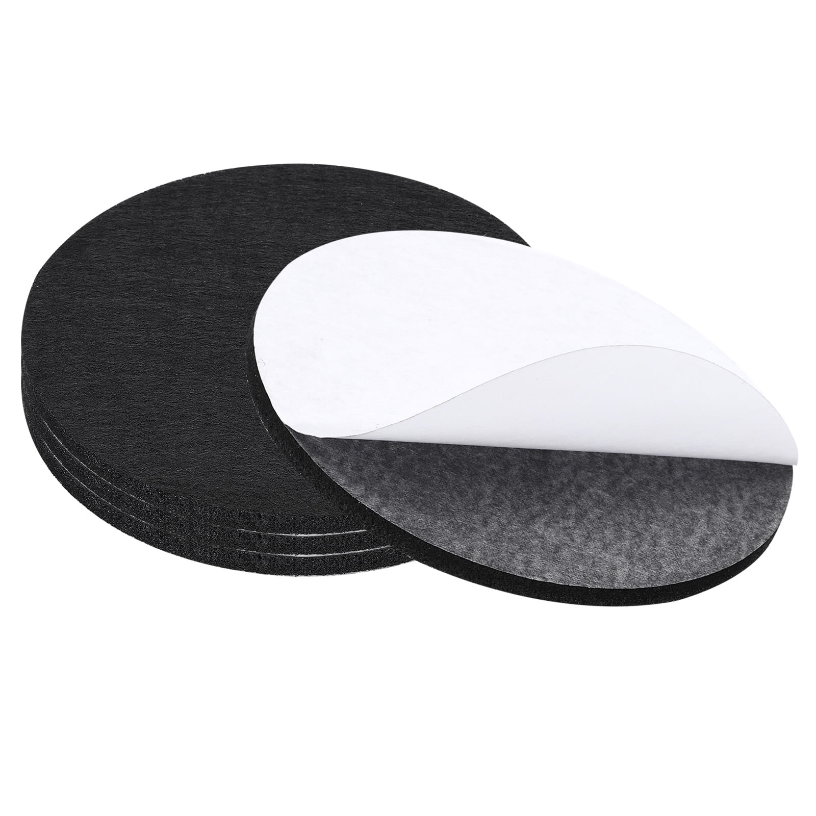 Uxcell 4" Diameter Felt Furniture Pads, 4 Pcs 1/2" Thick Lamp Base Felt ...
