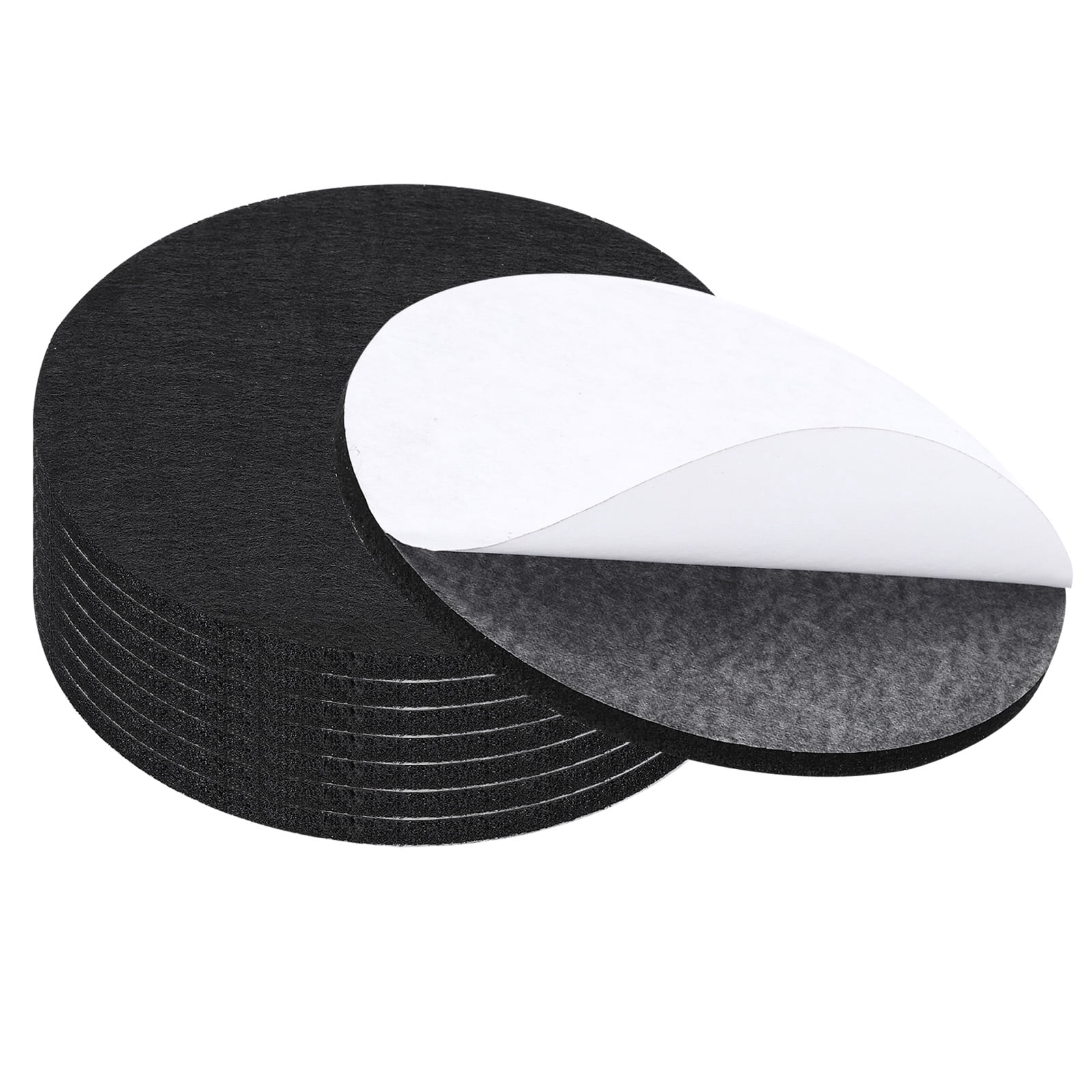 Uxcell 4" Diameter Felt Furniture Pads, 8 Pcs 1/2" Thick Lamp Base Felt ...
