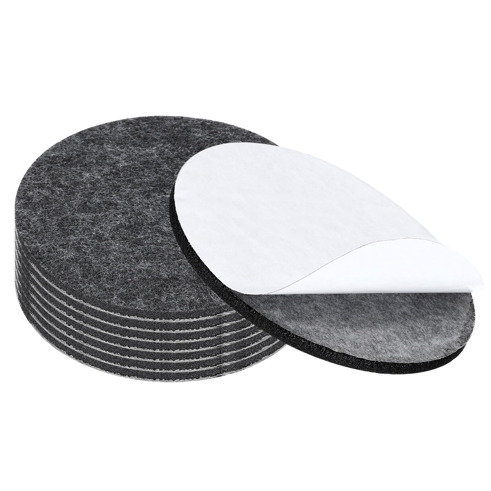 Uxcell 4" Diameter Felt Furniture Pads, 8 Pcs 1/2" Thick Lamp Base Felt ...