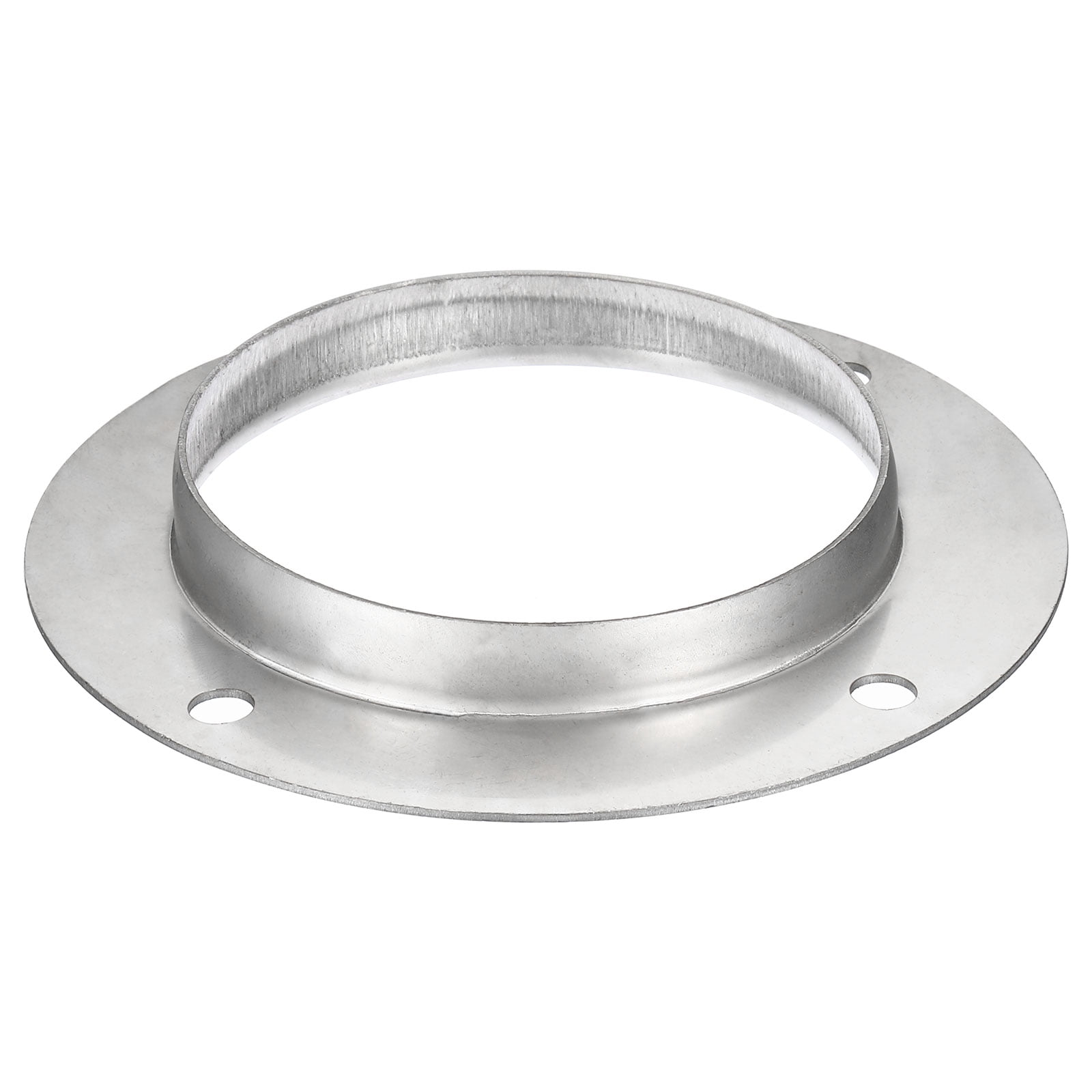 Uxcell 4" Duct Connector Flange Straight Pipe Exhaust Flange Stainless ...