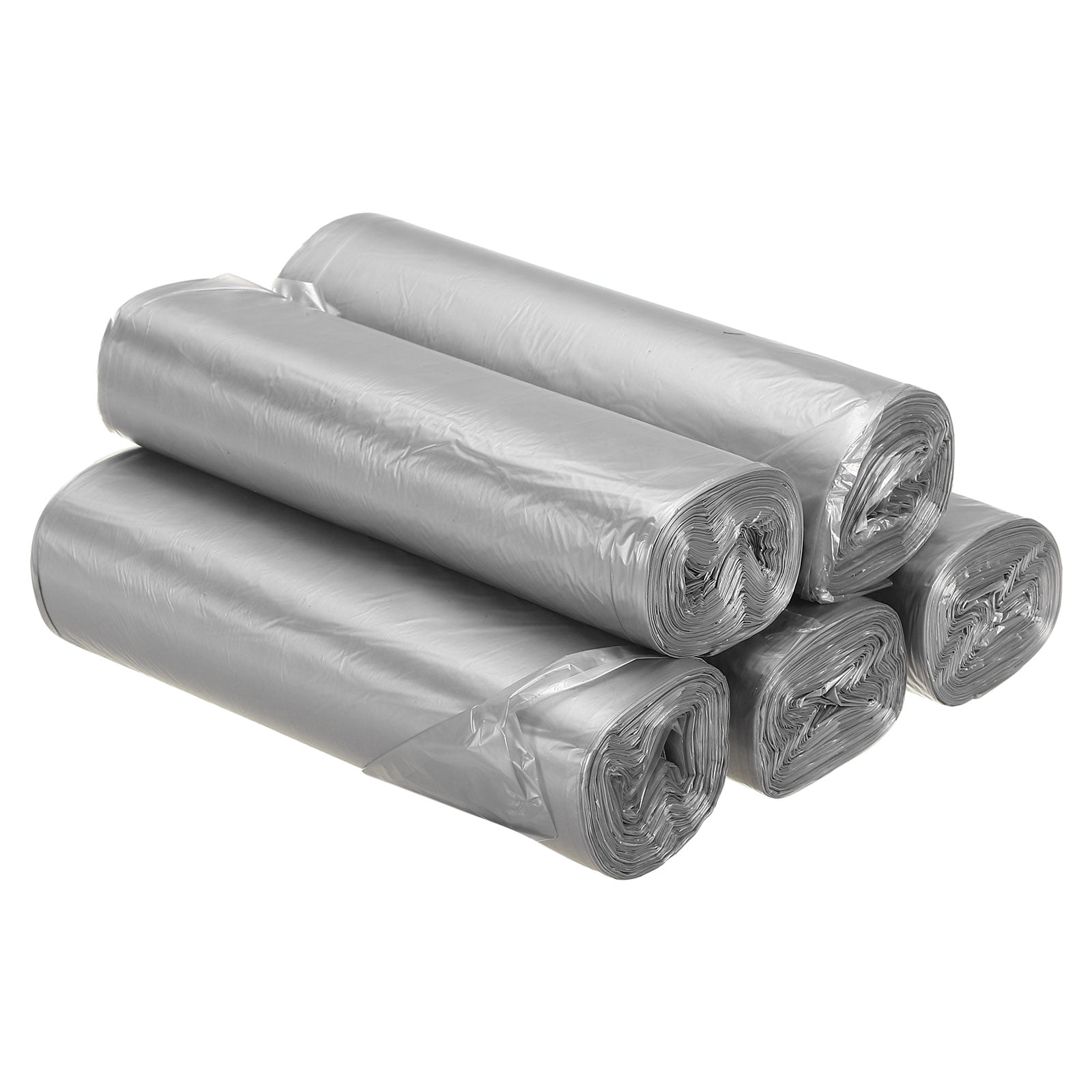 Uxcell 4 Gallon Small Trash Bags, 5 Rolls / 100 Counts Disposable ...