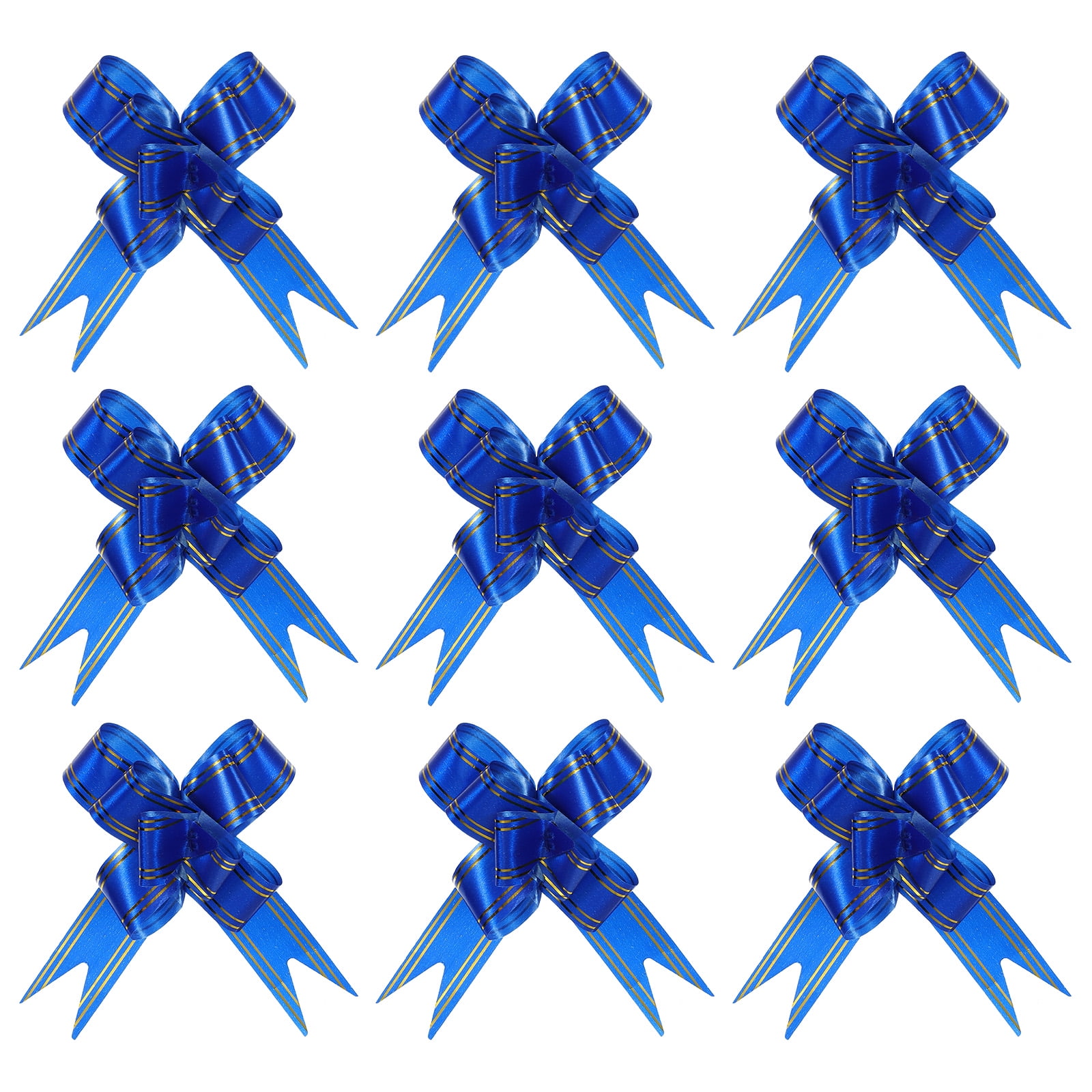 Uxcell 4" Gift Wrap Bows Christmas Pull Bow Baskets Present Wrapping ...