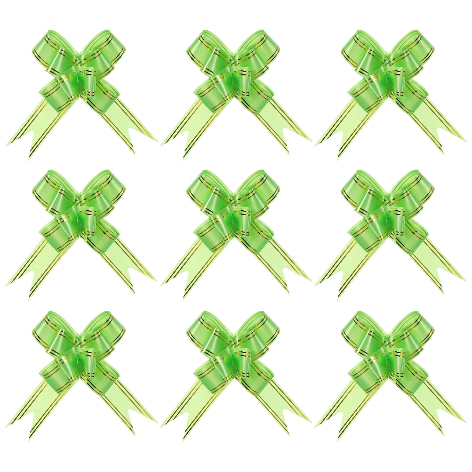 Uxcell 4" Gift Wrap Bows Christmas Pull Bow Baskets Present Wrapping ...