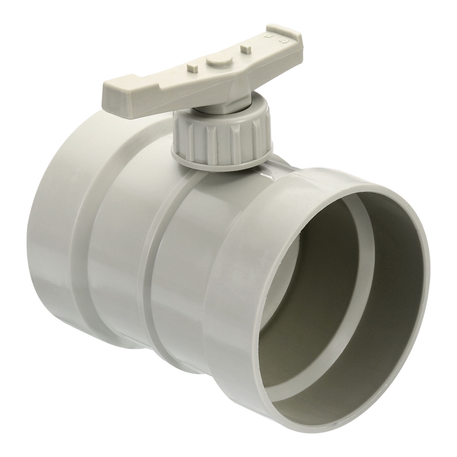 Uxcell 4" HVAC Duct Manual Volume Damper Adjustment Flame Retardant ...