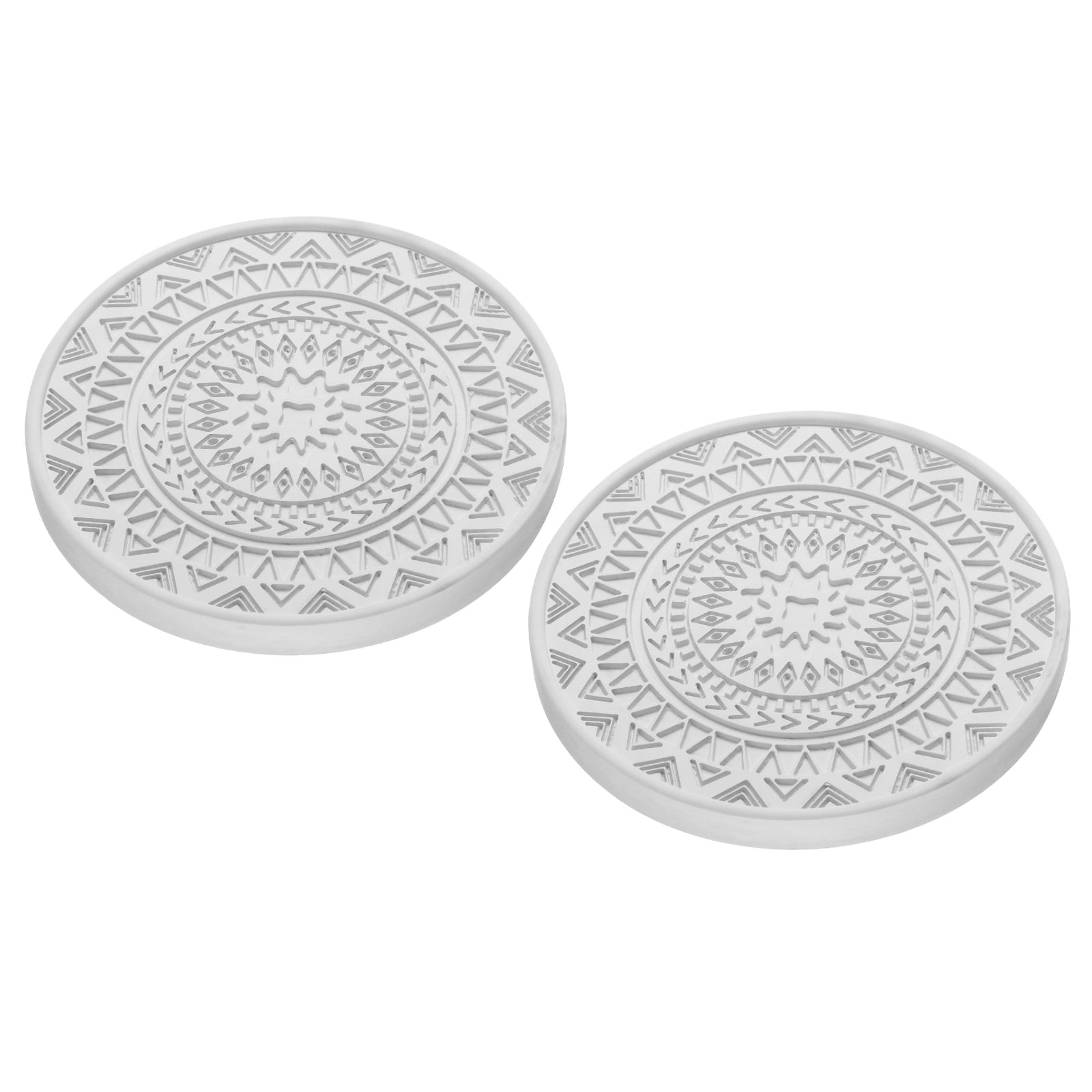 Uxcell 4 Inch Absorbent Diatomaceous Coaster, Instant Dry Drip Tray for ...