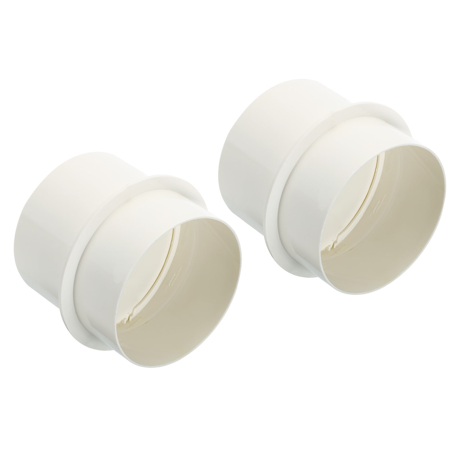 Uxcell 4 Inch Backdraft Damper, 2 Pcs PVC Ducting Hose Airflow Insert ...