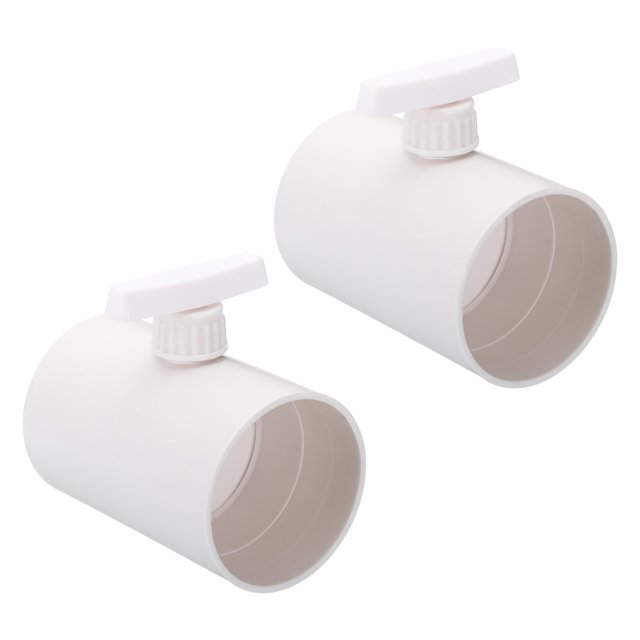 Uxcell 4 Inch Backdraft Damper Control Valve, 2 Pcs Duct Manual Volume ...