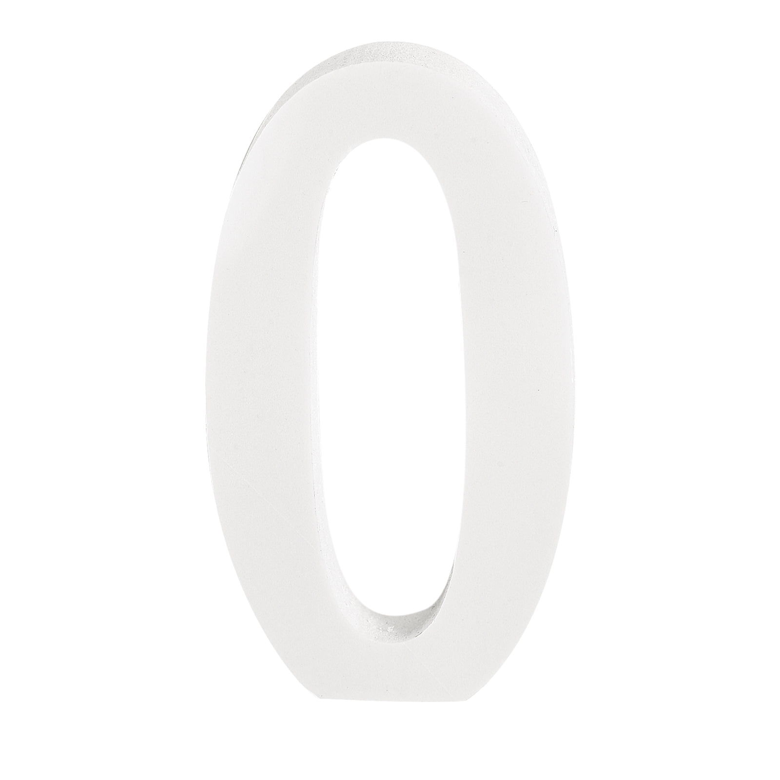 Uxcell 4 Inch Blank Wood Number 0 Wood Slices Sign Board for DIY ...