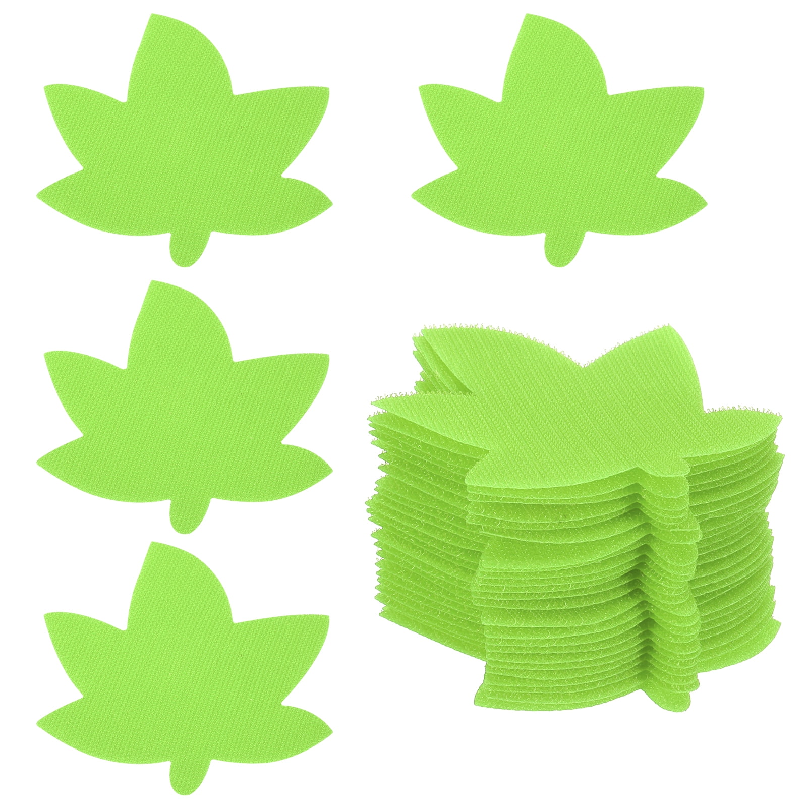 Uxcell 4 Inch Carpet Spot Markers, 24Pcs Leaf Shape Floor Dots for ...