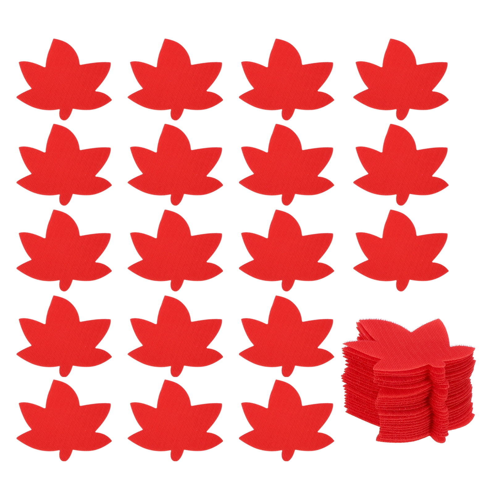 Uxcell 4 Inch Carpet Spot Markers, 50Pcs Leaf Shape Floor Dots for ...