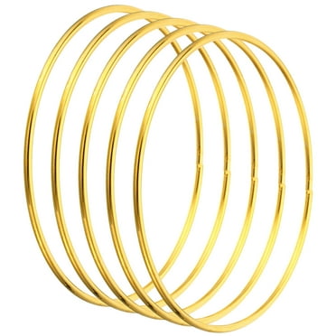 Craft County Assorted Metal Hoops Rings for Dream Catcher - 5 Pieces (2 ...