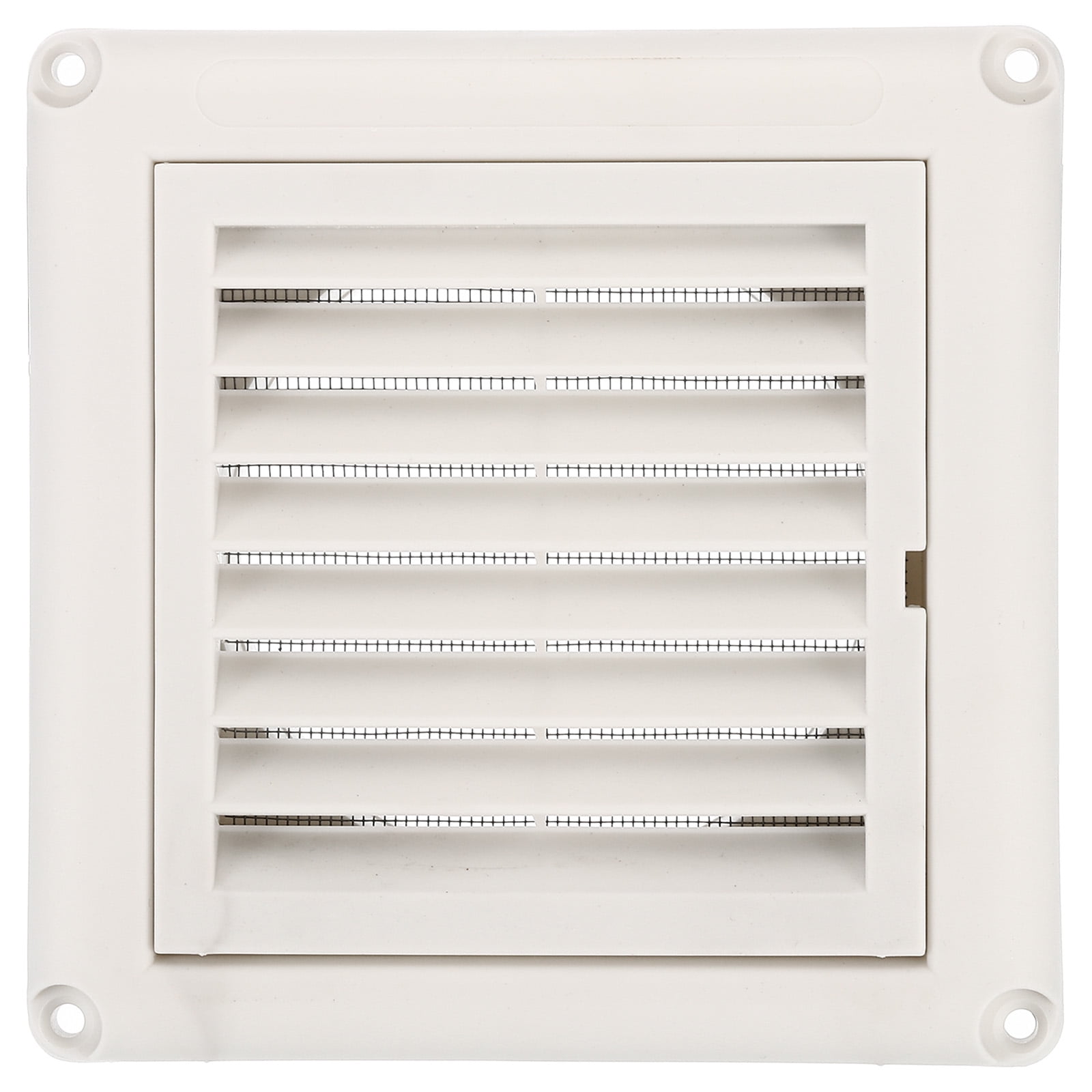 Uxcell Dryer Vent Cover Exterior Wall Exhaust Vent Air Grille Louvered ...