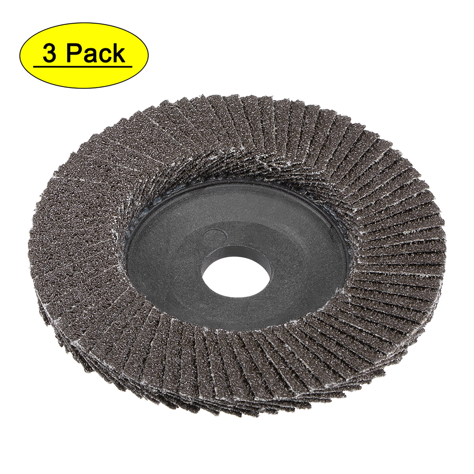 Uxcell 4 Inch Flap Pad 72 Page Grinding Wheel for Angle Grinders 60 ...