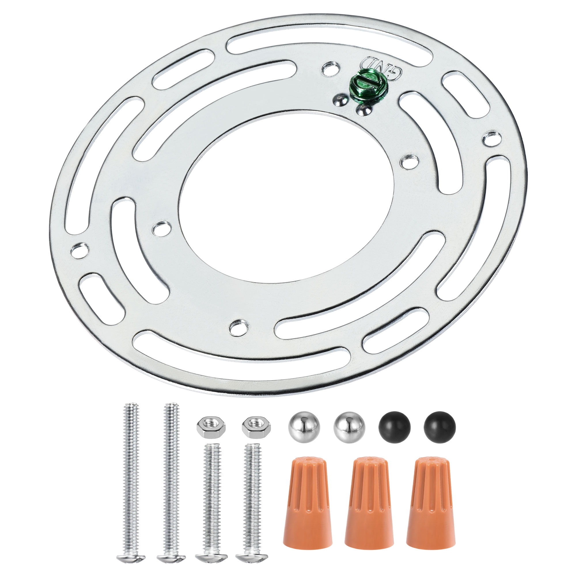 Uxcell 4 Inch Light Crossbar Kit Mounting Bracket Zinc-plated Iron with ...