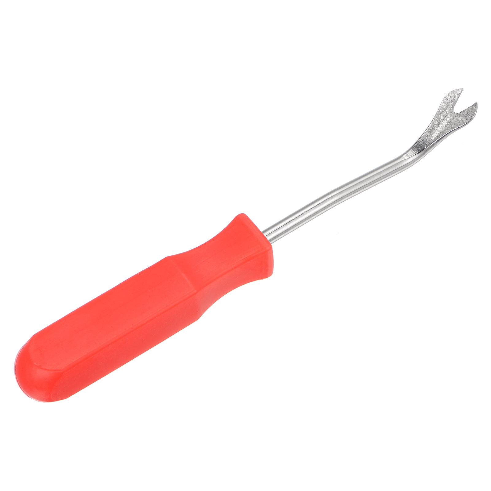 Uxcell 4 Inch Nickel Plated Fastener Remover Clip Removal Tool with Red ...