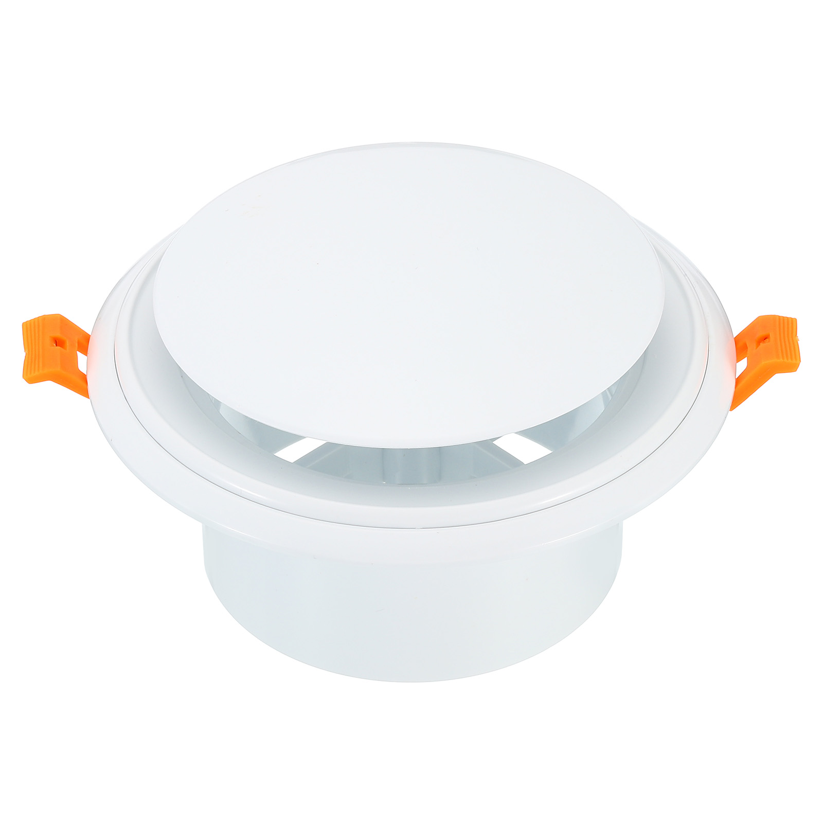 Uxcell 4 Inch Round Air Vent, Adjustable Ceiling Diffuser Grill Cover ...