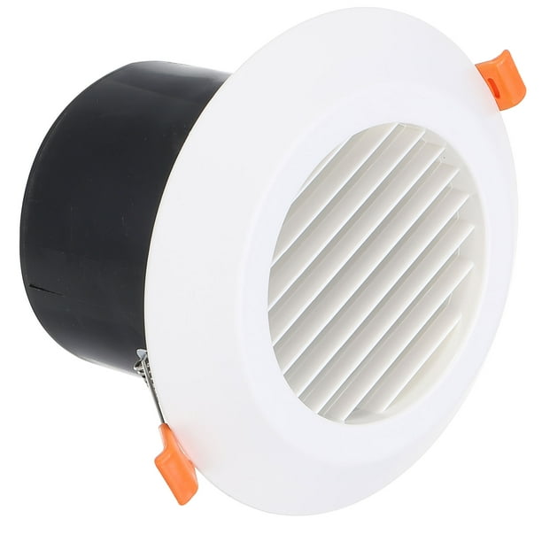Uxcell 4 Inch Round Air Vent Spring Loaded, ABS Soffit Exhaust Vent ...