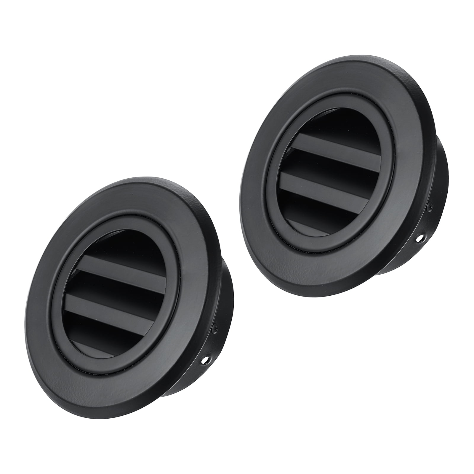 Uxcell 4 Inch Soffit Vents, 2pcs Aluminum Air Vent Cover Exhaust Wall ...