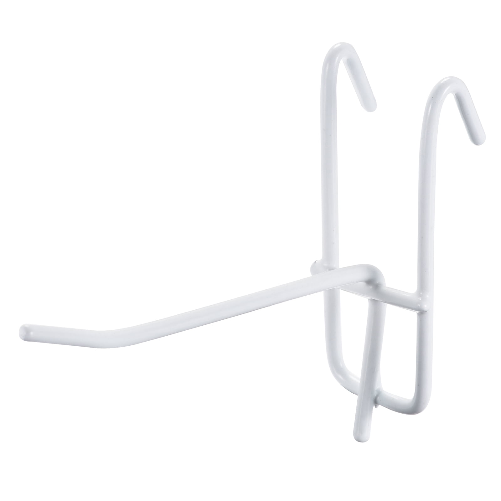 Uxcell 4 Inch Store Garage Storage Grid Wall Display Hooks White, 30 ...