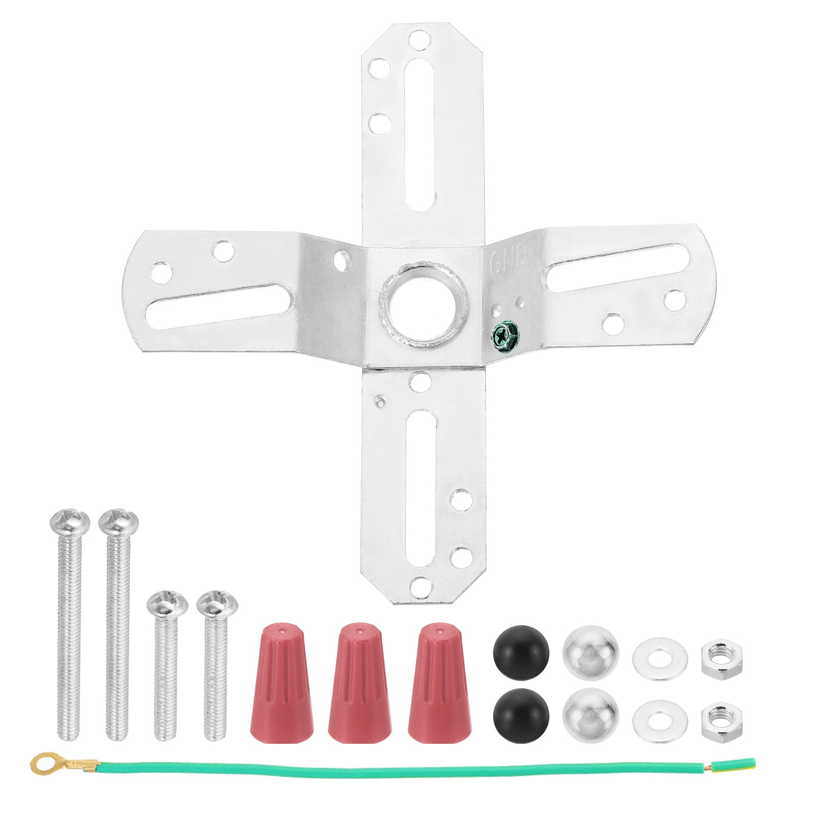 Uxcell 4" Light Crossbar 1 Set Cross-Shaped Mounting Bracket 360 ...