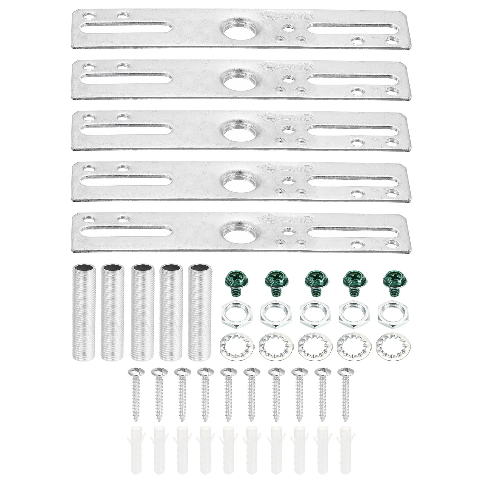 Uxcell 4" Light Crossbar Kit, Carbon Steel Mounting Bracket Universal ...