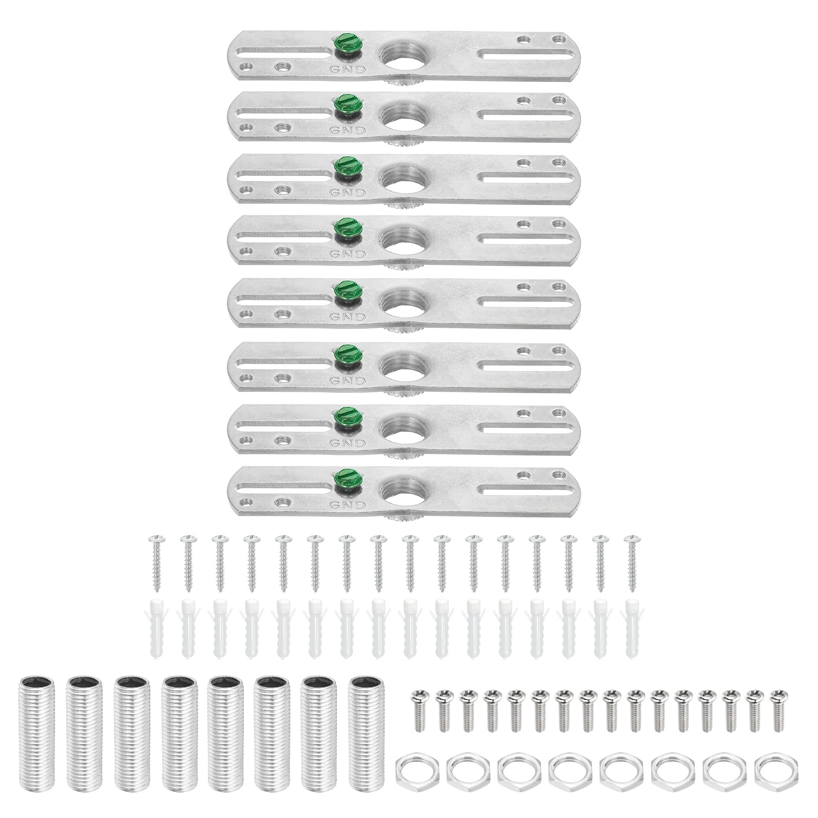 Uxcell 4" Light Crossbar Kit, Light Fixture Mounting Bracket with 1/4IP ...