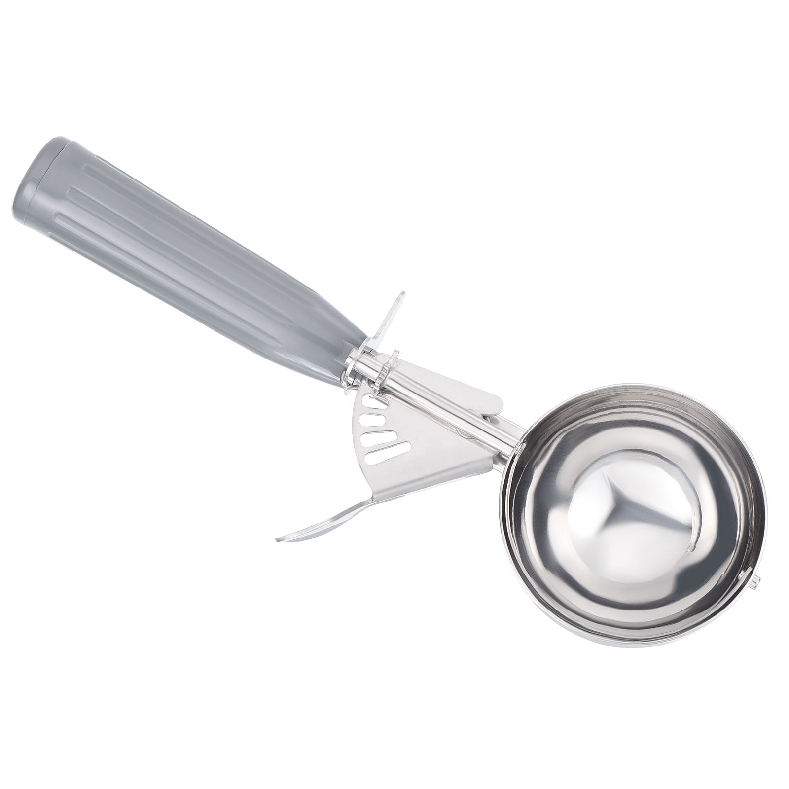 Uxcell 4 Ounce Ice Cream Scoop with Trigger, Stainless Steel Portion ...