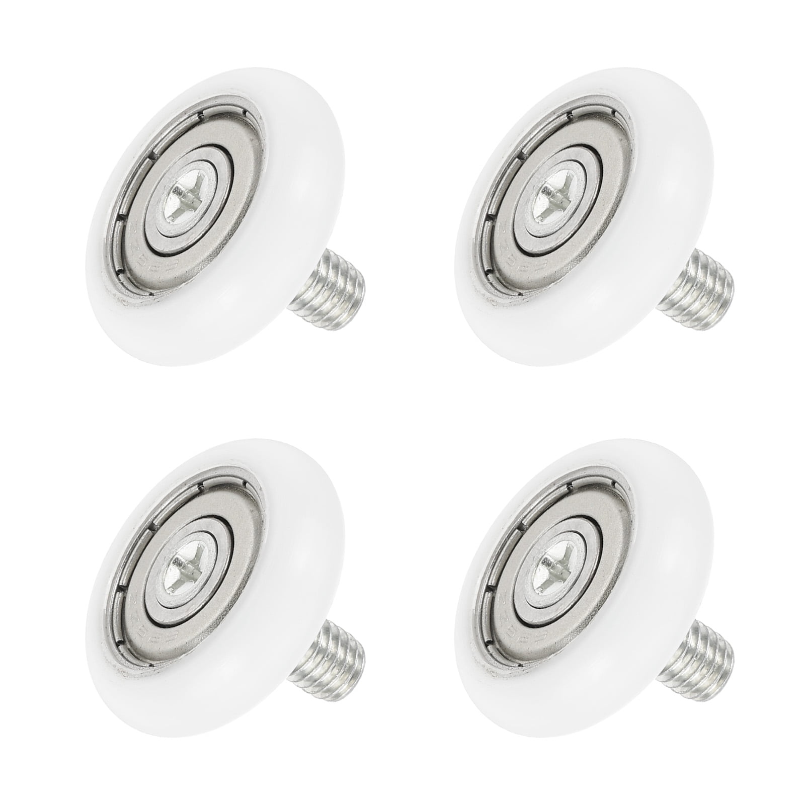 Uxcell 4 PCS Drawer Rollers 2x25mm Nylon Bearing Roller Drawer Pulley ...