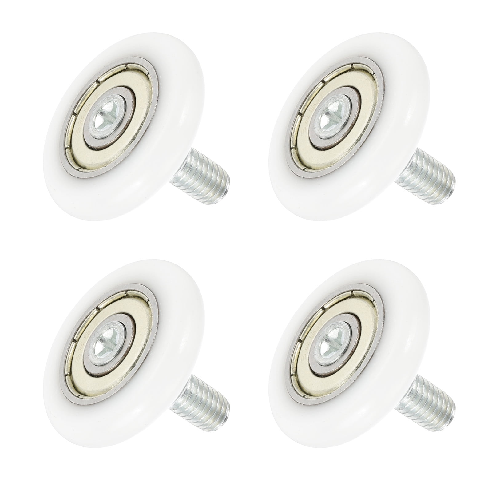 Uxcell 4 PCS Drawer Rollers 6x28mm Nylon Bearing Roller Drawer Pulley ...