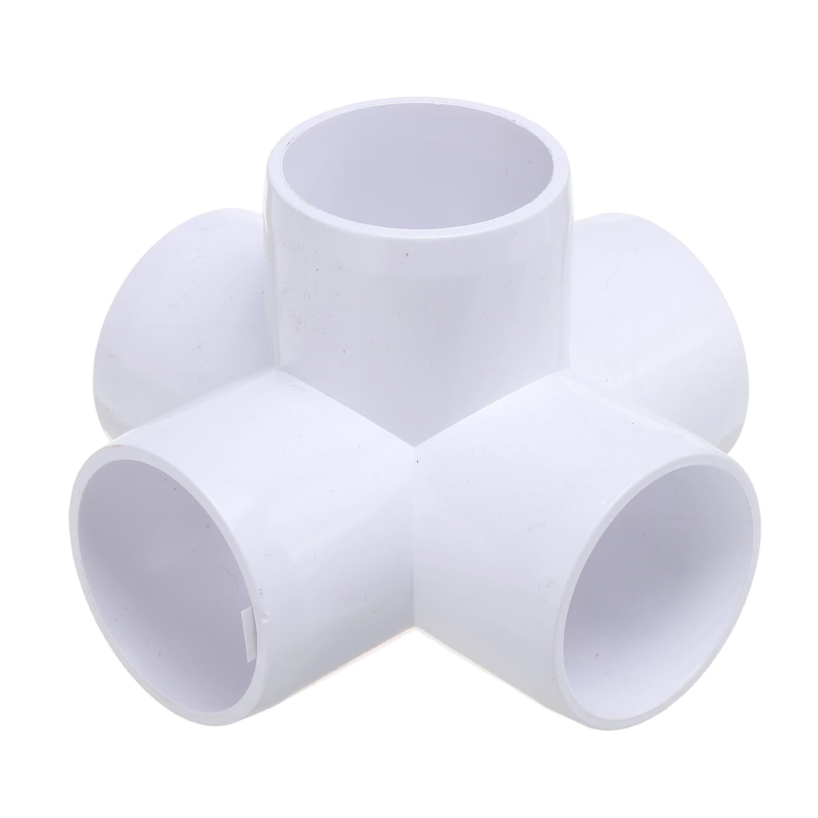 Uxcell 4 Pack 1/2" SCH40 Elbow Pipe Fitting, 5-Way Elbow Corner Side ...