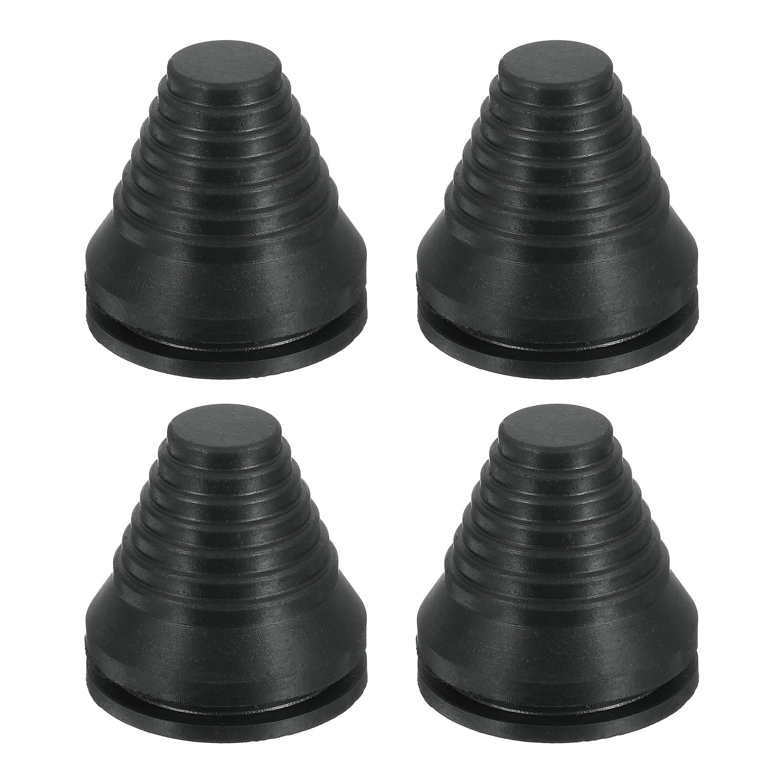 Uxcell 4 Pack 1-3/8"(35mm) Tower Shaped Grommet, Rubber Grommets ...