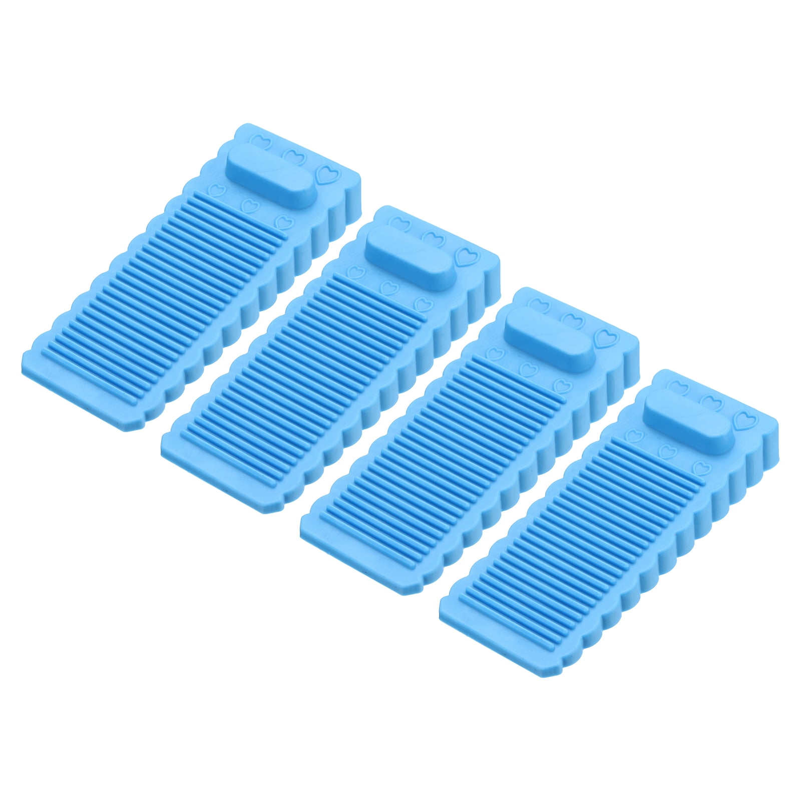 Uxcell 4 Pack 1.57" TPR Non-Slip Door Stoppers for Bottom Door Stop ...