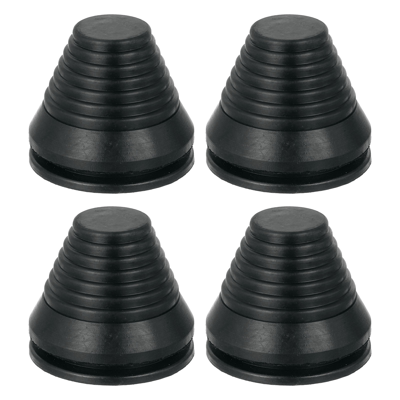 Uxcell 4 Pack 1-9/16"(40mm) Tower Shaped Grommet, Rubber Grommets ...