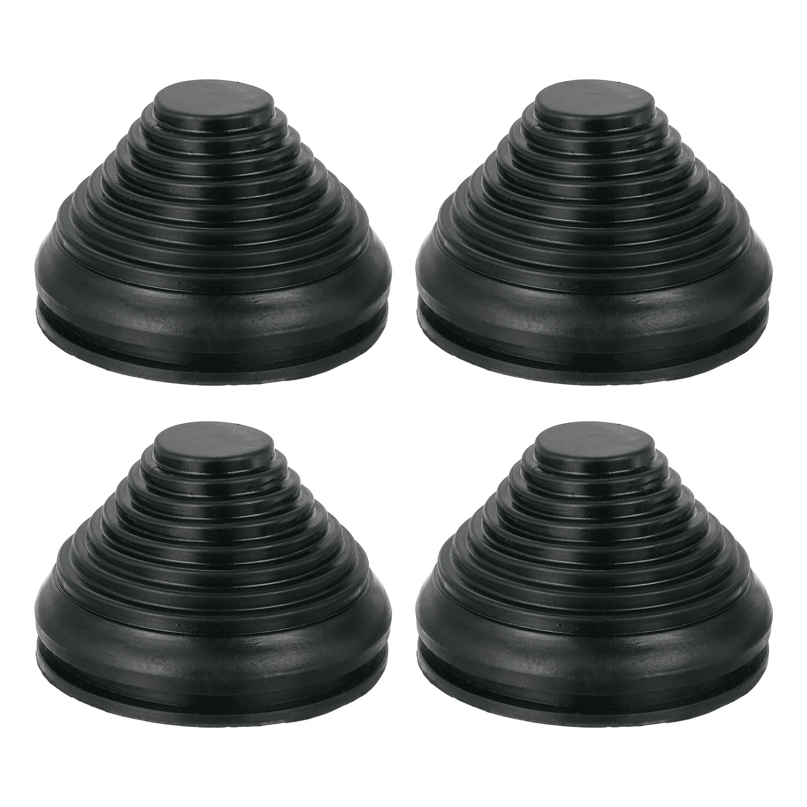 Uxcell 4 Pack 2-3/4"(70mm) Tower Shaped Grommet, Rubber Grommets ...