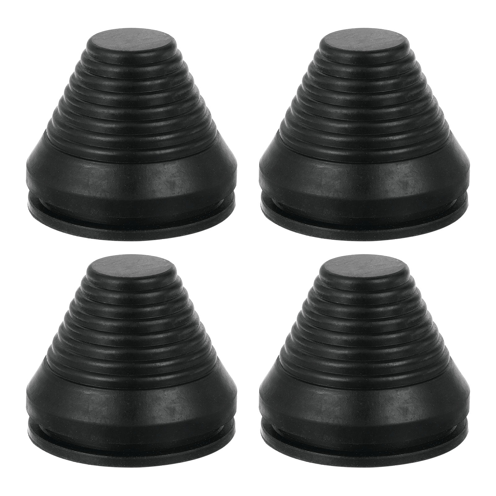Uxcell 4 Pack 2"(50mm) Tower Shaped Grommet, Rubber Grommets Firewall ...