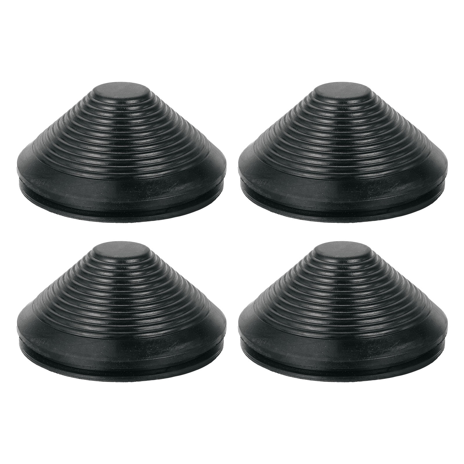 Uxcell 4 Pack 3-15/16"(100mm) Tower Shaped Grommet, Rubber Grommets ...