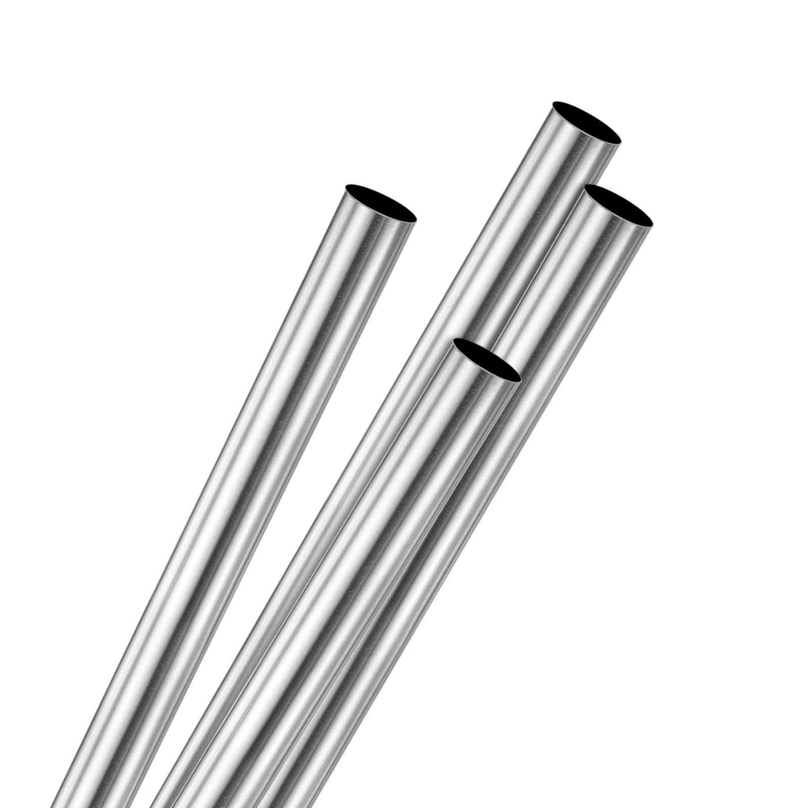 Uxcell 4-Pack 300mm 304 Stainless Steel Tube, 0.9mm OD 0.1mm Thickness ...