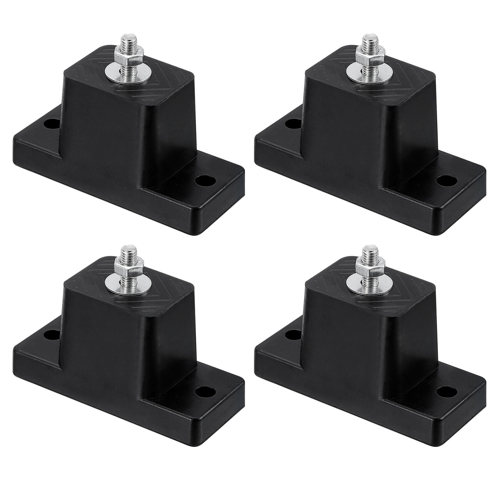 Uxcell 4 Pack 4.33x1.81x2.36 Inch Anti-Vibration Isolator Mounting ...