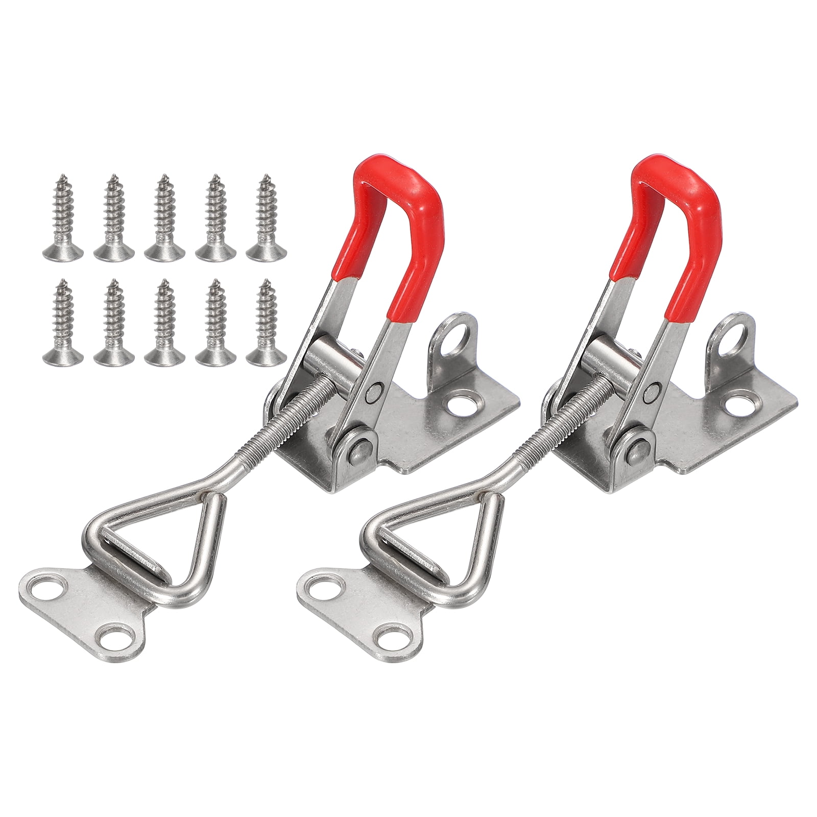 Uxcell 4 Pack 4003 Toggle Latch Clamp 304 Stainless Steel Adjustable ...