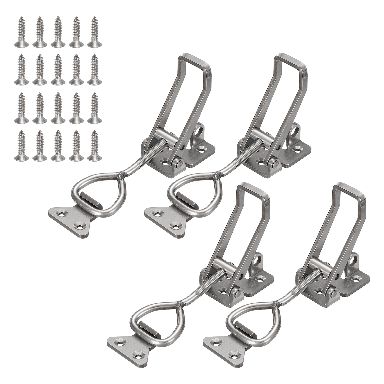 Uxcell 4 Pack 4003 Toggle Latch Clamp 304 Stainless Steel Adjustable ...