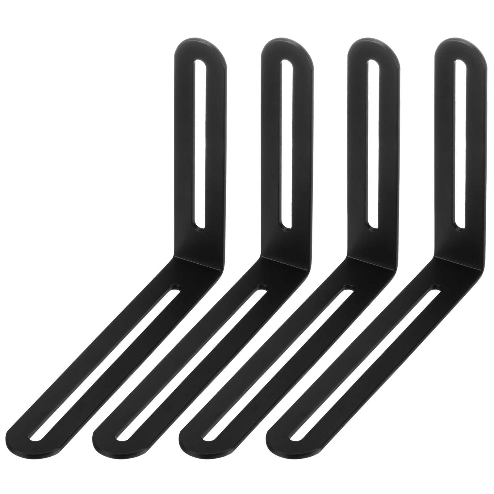 Uxcell 4-Pack Adjustable L-Shape Corner Brace, 7.87 x 6.5 in Stainless ...
