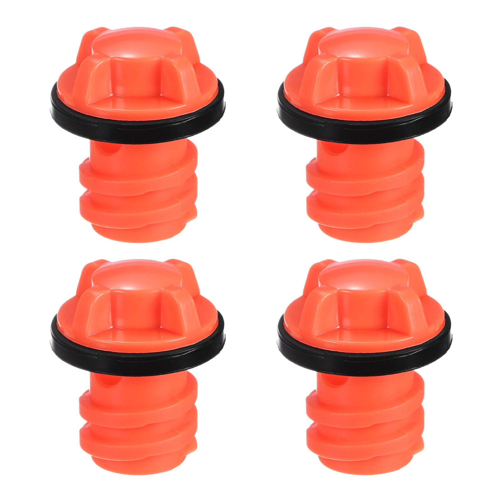 Uxcell 4-Pack Cooler Drain Plug Replacement Accessories with Leak-Proof ...
