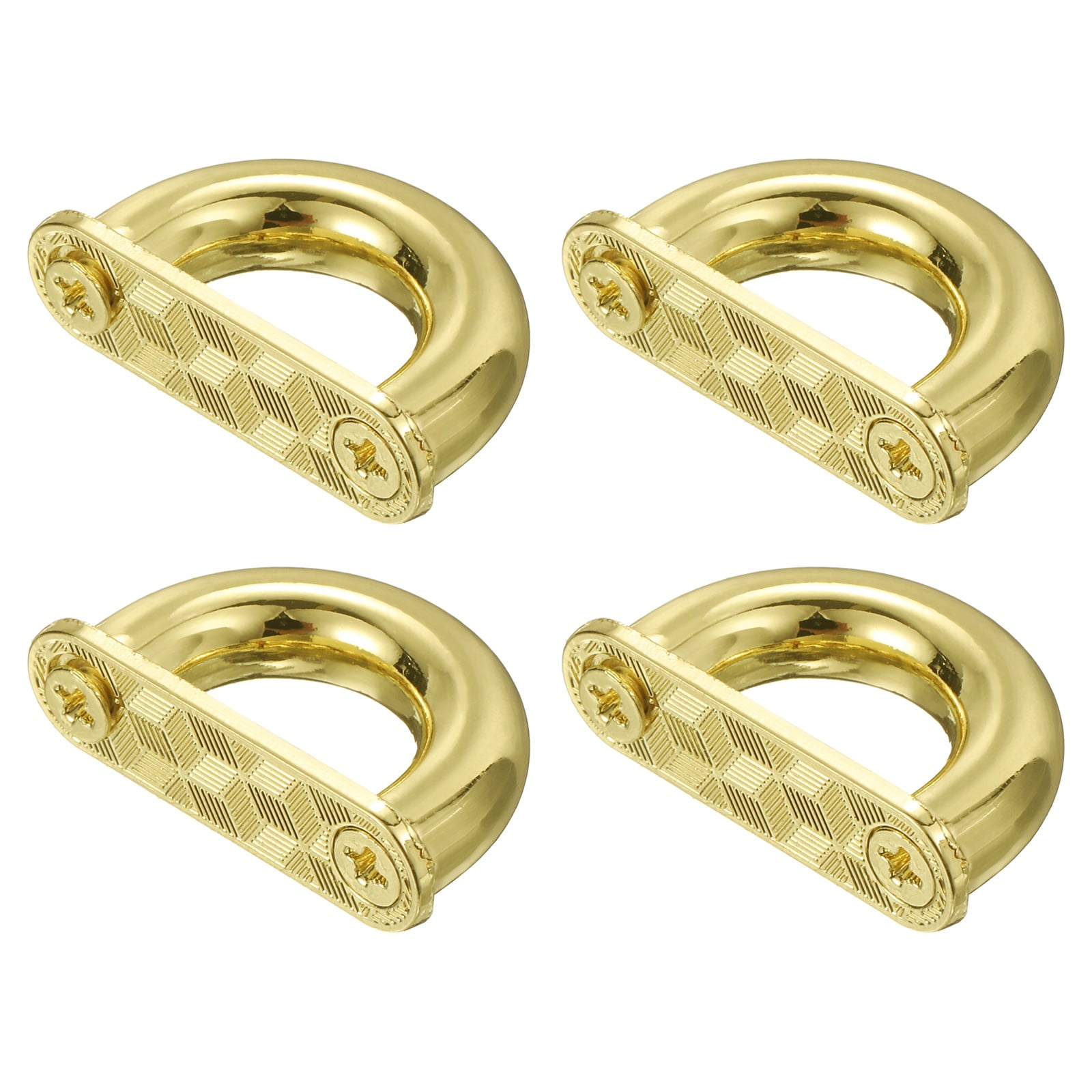 Uxcell 4-Pack D-Ring Connector Buckles, Alloy Arch Bridge Buckle for ...