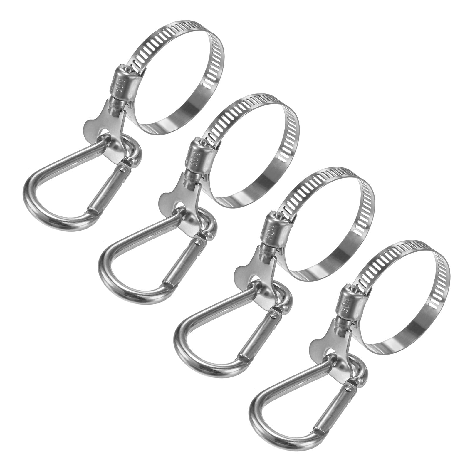 Uxcell FlagPole Ring Adjustable FlagPole Clip with FlagPole Clamp ...