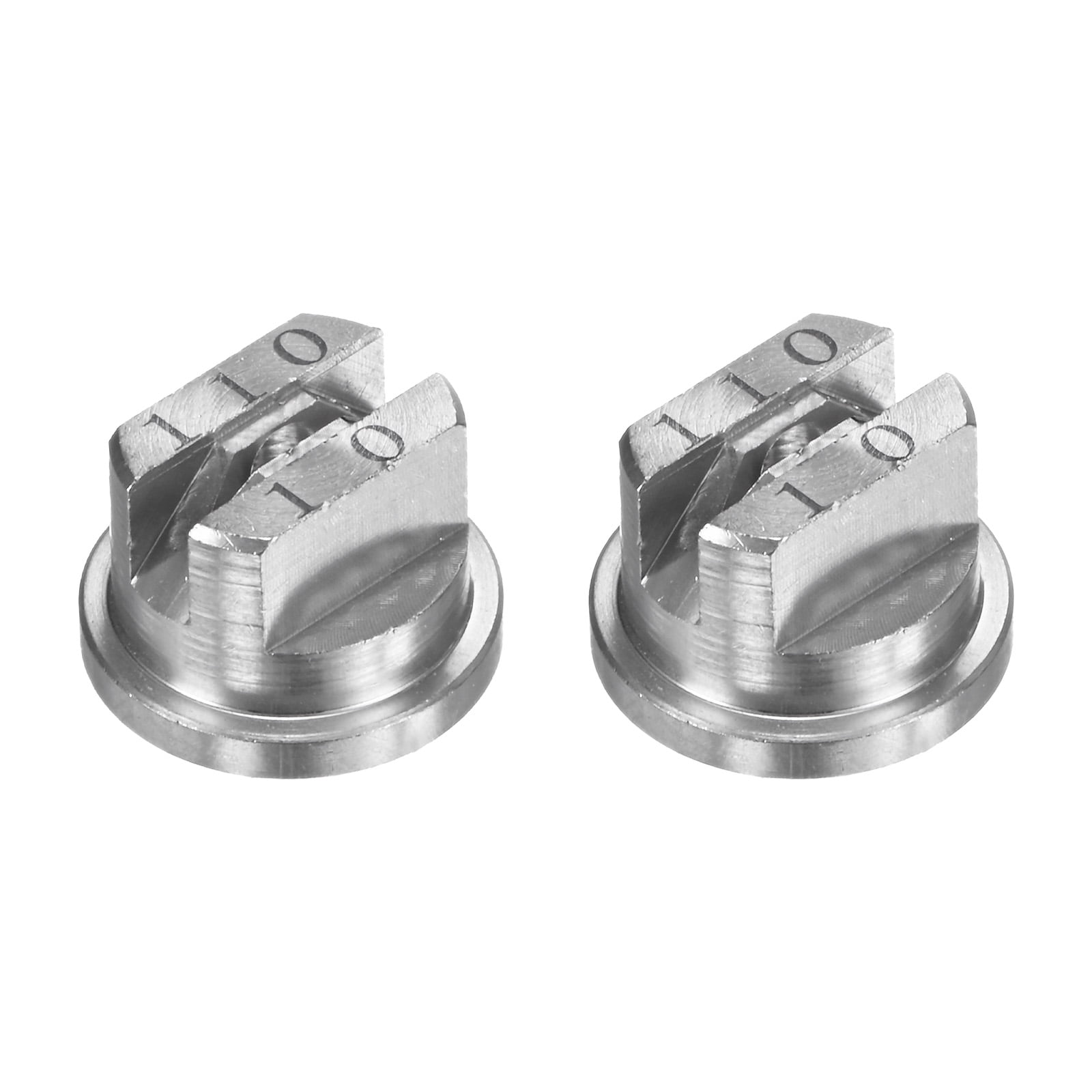 Uxcell 4-Pack Flat Fan Spray Tip, 1.1mm 65 Degree Stainless Steel ...