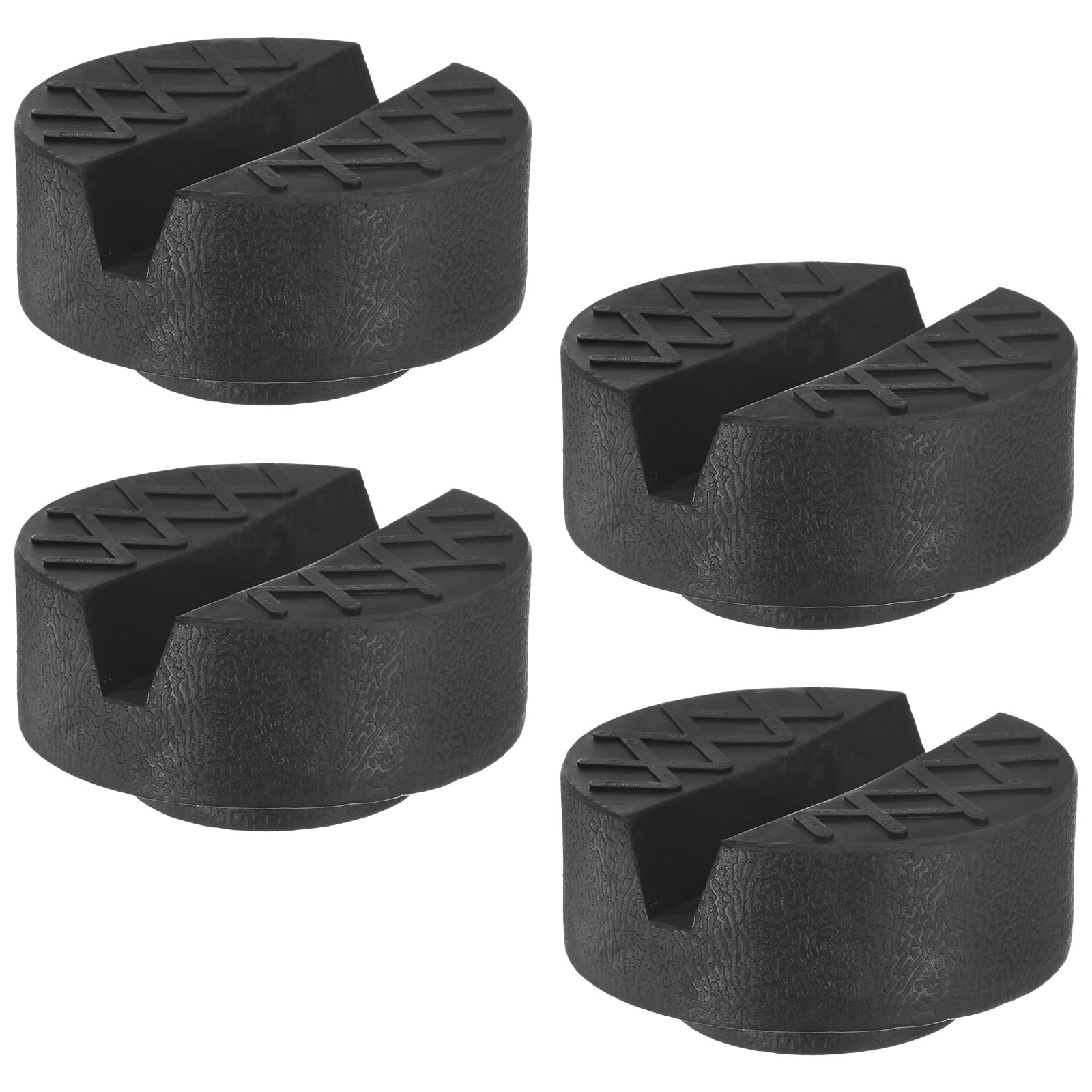 Uxcell 4-Pack Floor Jack Rubber Pad, 2.5 Inch Dia Universal Rail Pinch ...