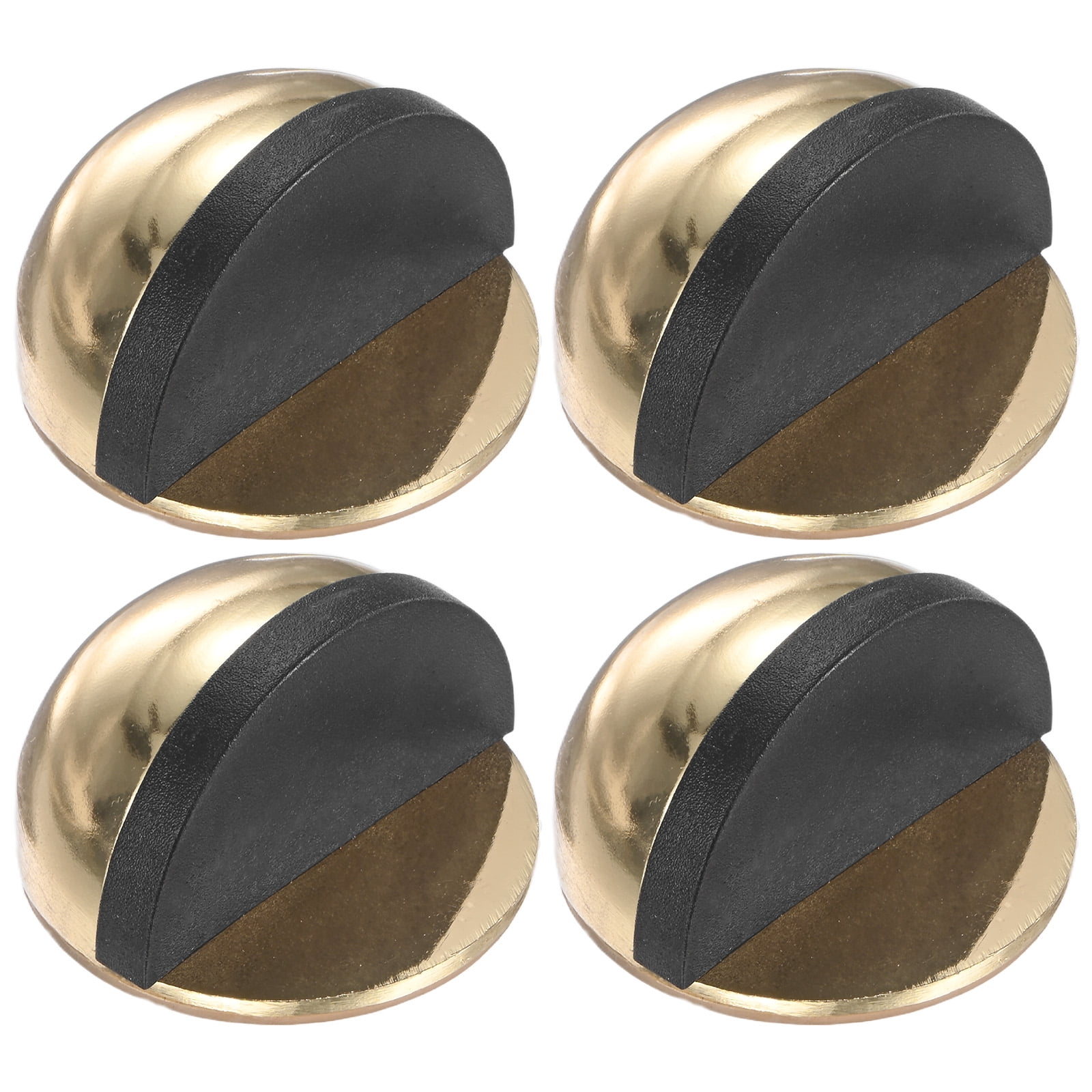 Uxcell 4-Pack Floor Mounted Door Stops, Stainless Steel Half Dome Floor ...