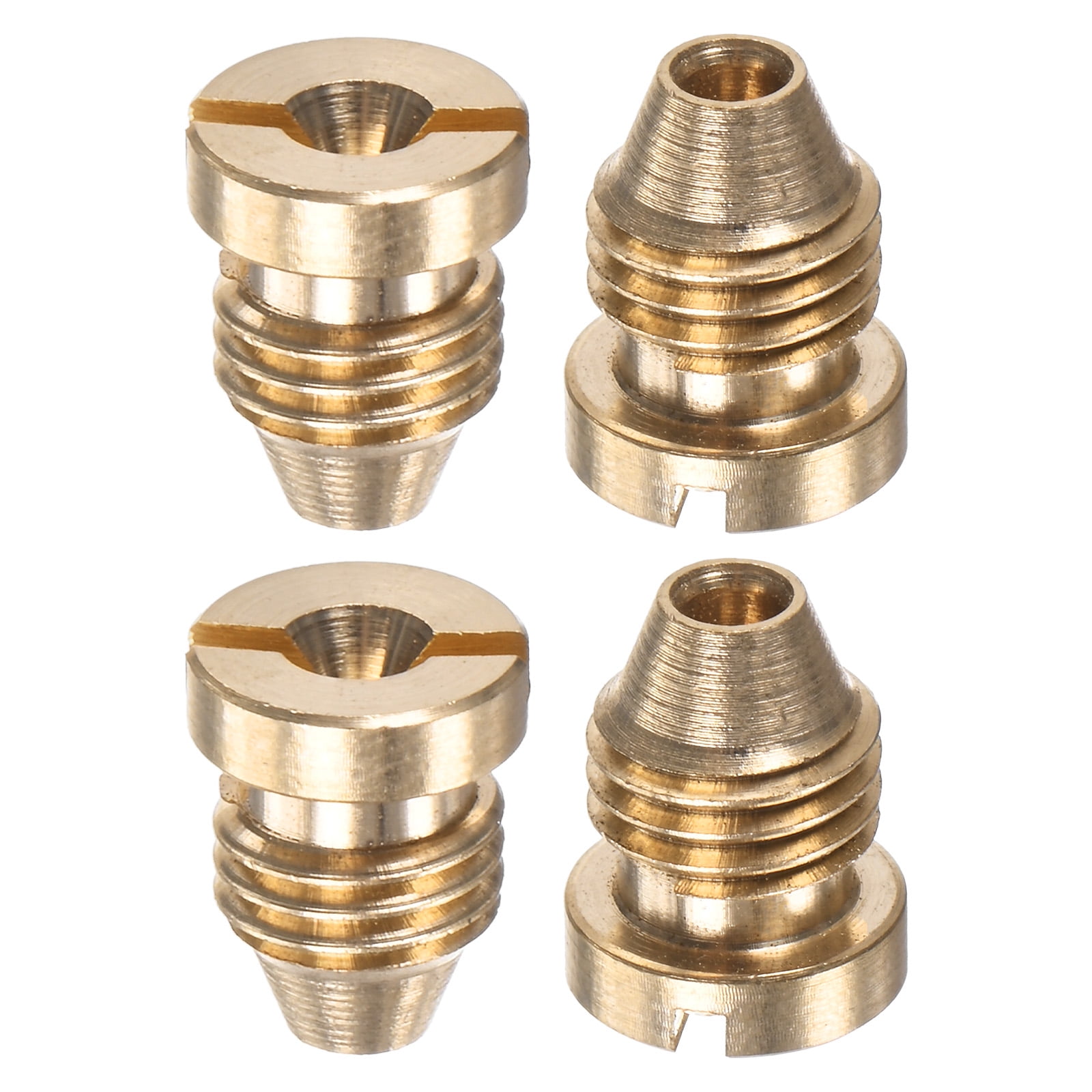 Uxcell 4-Pack Foam Cannon Orifice Nozzle, 1.4mm Brass Universal Thread ...